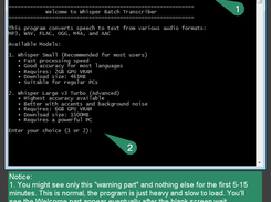 Whisper Batch Transcriber download | SourceForge.net